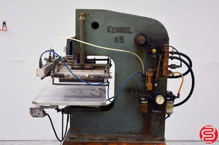 Lot #99: Kensol K-65 Semi-Auto Hot Foil Stamping Machine w/ Timing ...